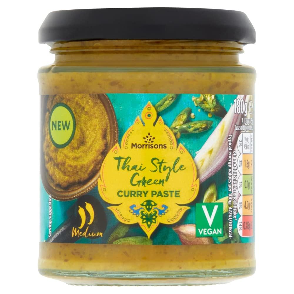 Morrisons Thai Style Green Curry Paste 180g | Buy Now with Express ...