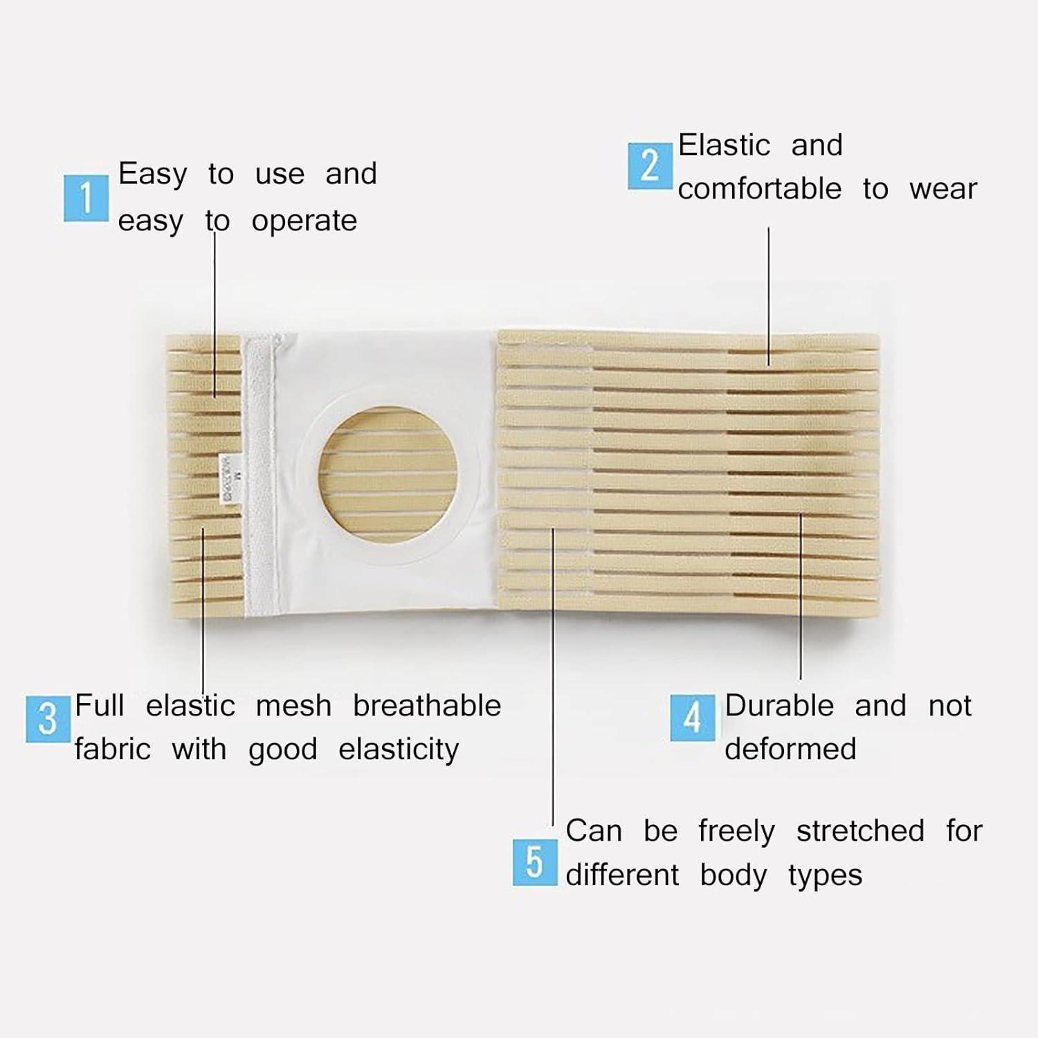 Buy Colostoma Village Stoma Support Girdle - Breathable Stretchy Quick ...