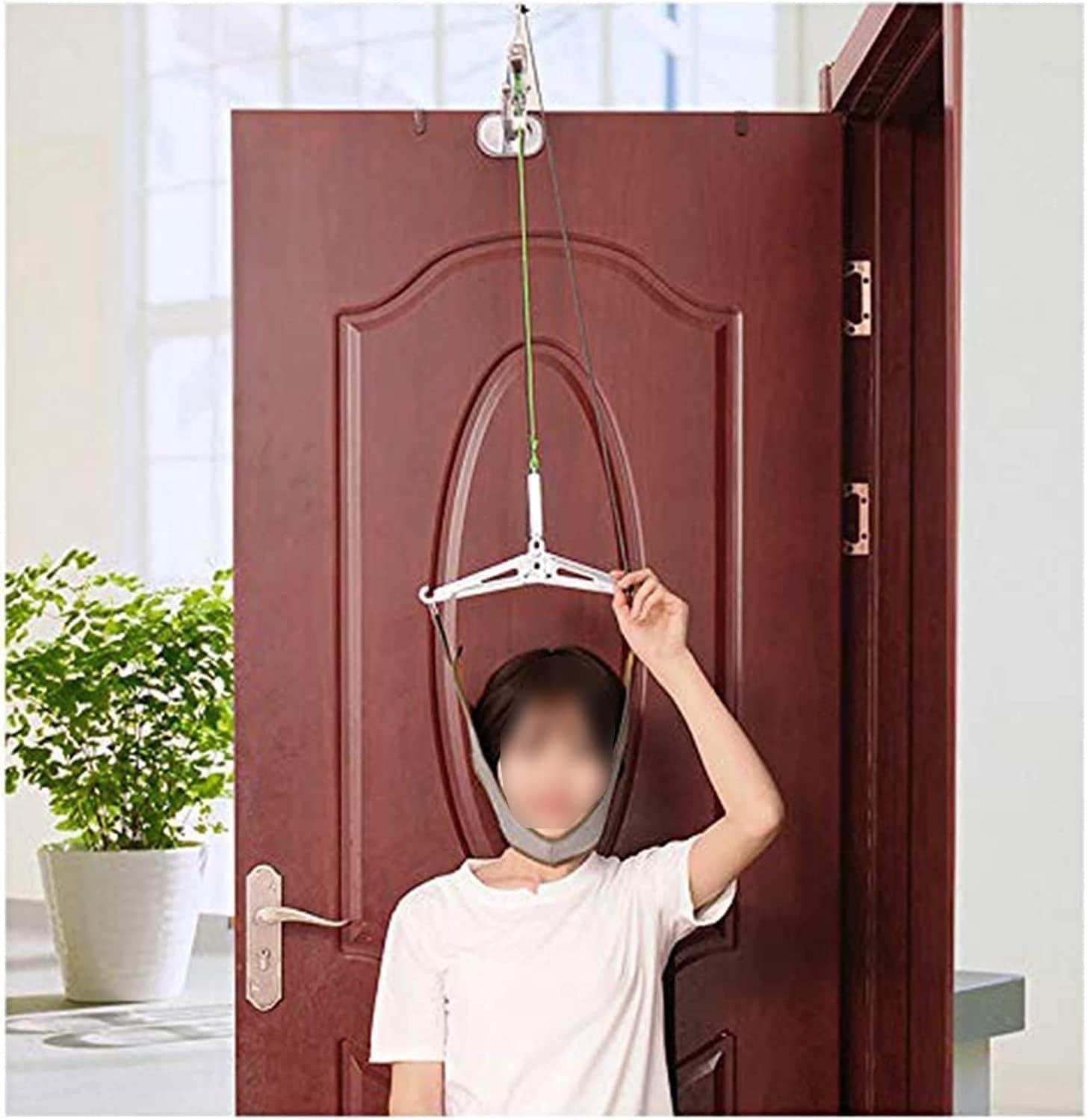 Jlasdr Neck Protection Samnuerly Frame - Hanging Cervical Traction Door ...