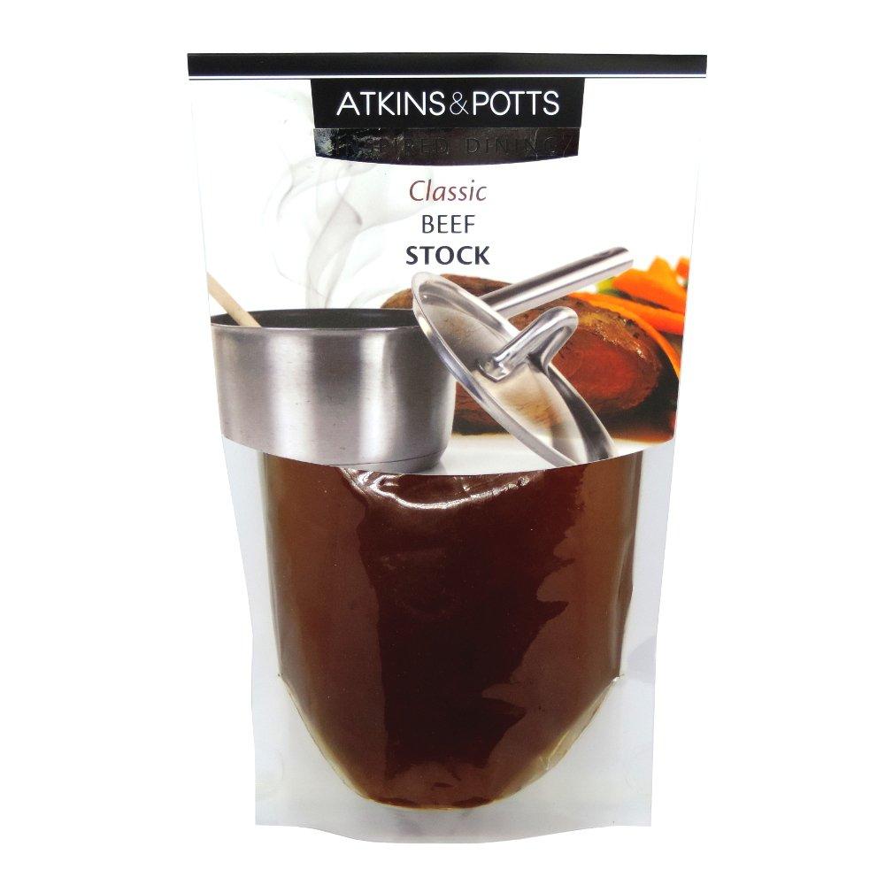 Atkins & Potts Classic Beef Stock 350g - Premium Quality Stock for ...