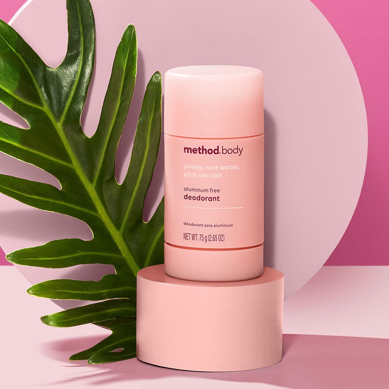 Method Deodorant Pure Peace Aluminum Free 12 Hour Protection 2.65 oz ...