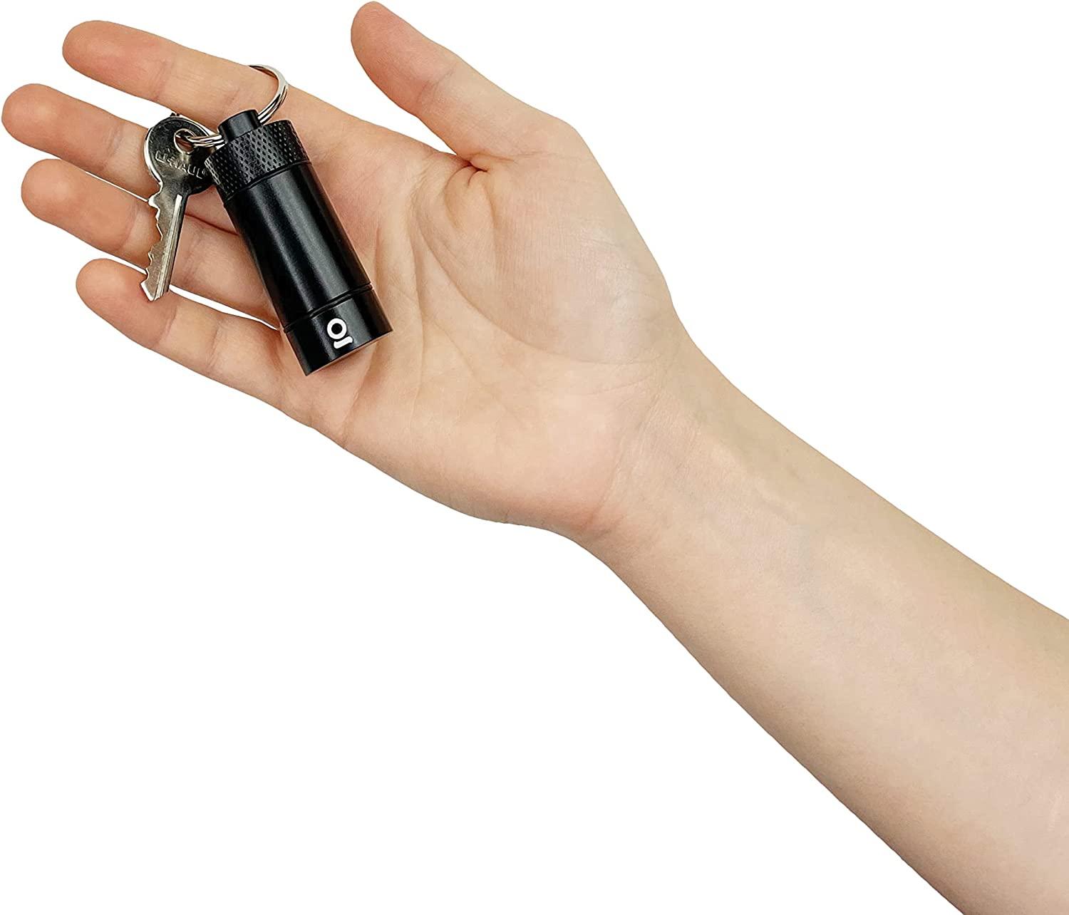 ONGROK Premium Mini Storage Tube Keychain Pocket-Sized Airtight ...