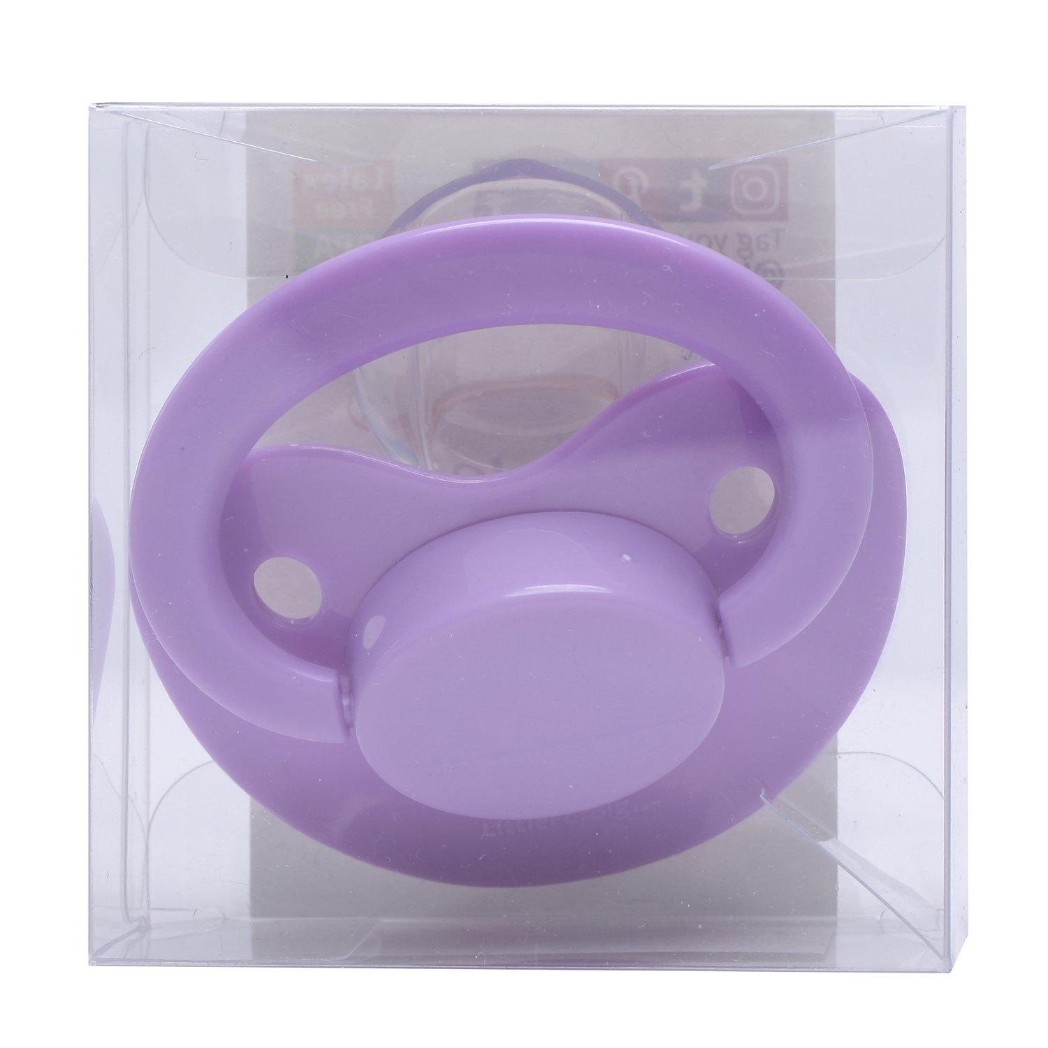 Buy LittleForBig Large Teat Shield Pacifier Gen 1 - Adult Size Light ...