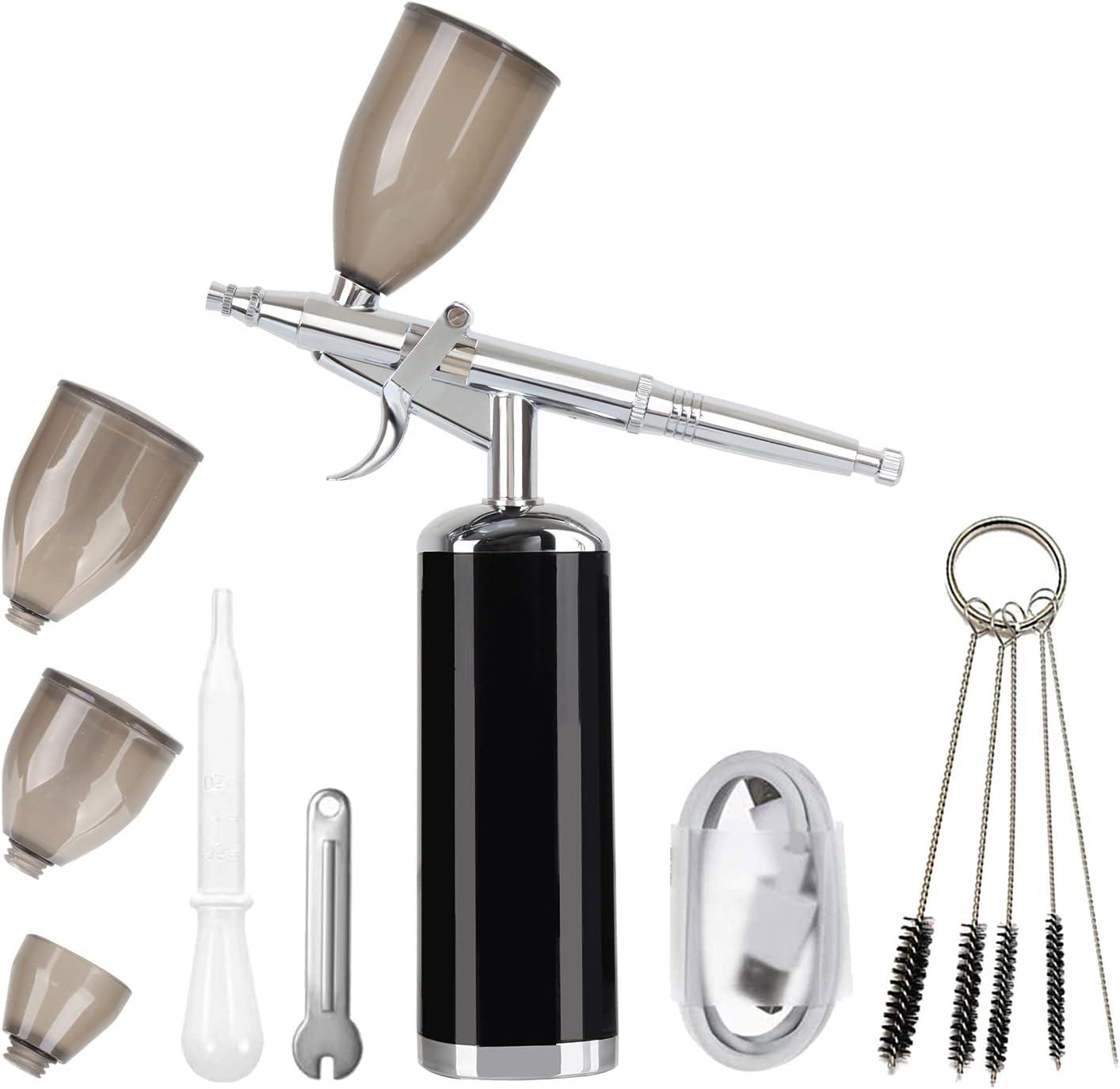 I-BEAUTEE 27PSI Wireless Portable Airbrush Kit | Rechargeable Cordless ...