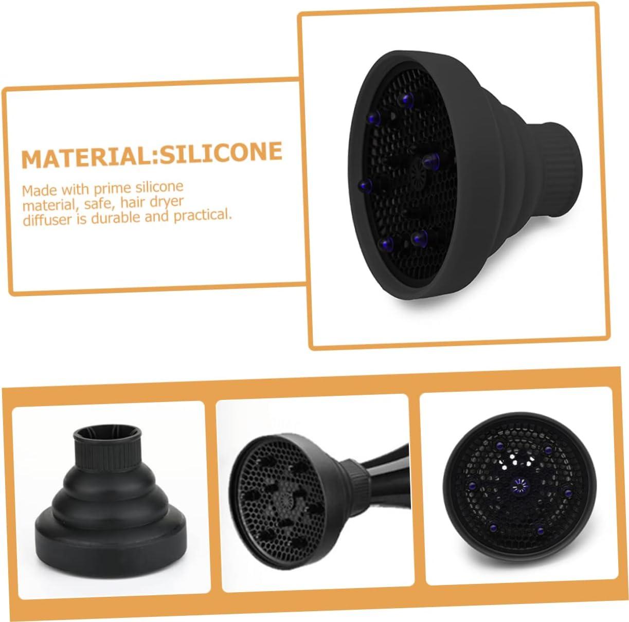 Universal Silicone Hair Dryer Diffuser | Curl Diffuser Attachment for ...
