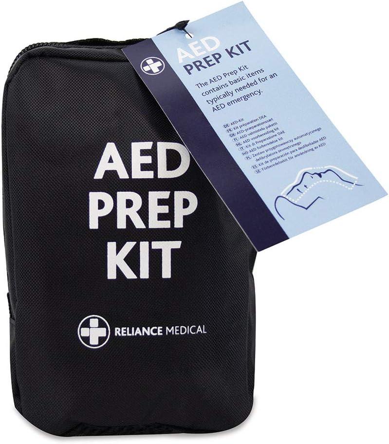Reliance Medical AED Emergency Prep Kit - Essential Defibrillator Items ...