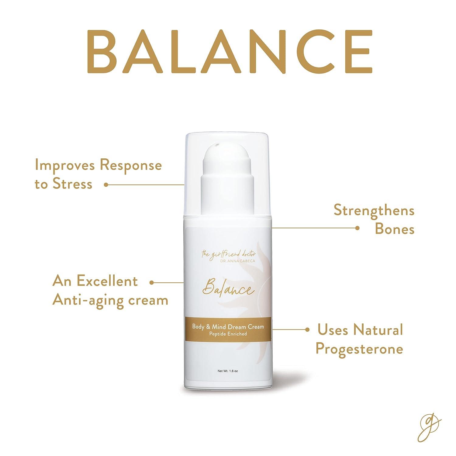 VIDAPURA Balance Progesterone Cream by Dr. Anna Cabeca - Natural ...