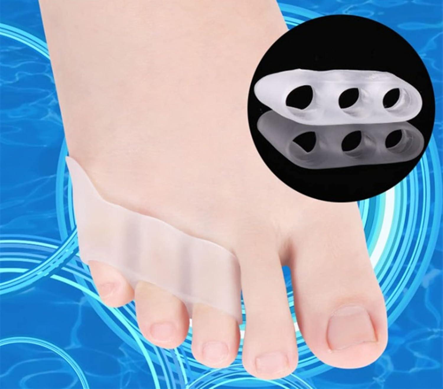 4 Toe Spreader Silicone | Toe Separator for Overlapping Toes Blisters ...