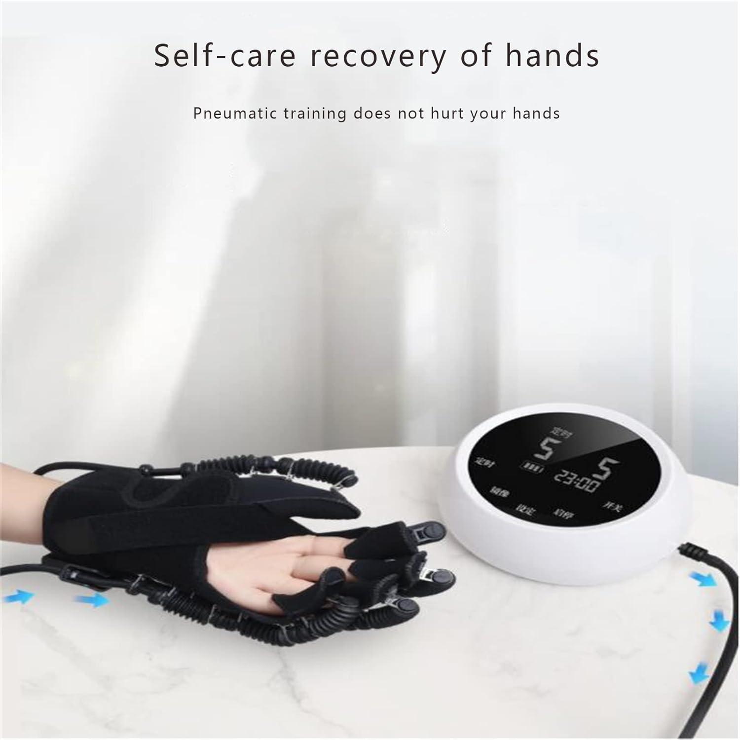 ZZBB Rehabilitation Robot Glove Finger Orthotics Exerciser Exoskeleton ...
