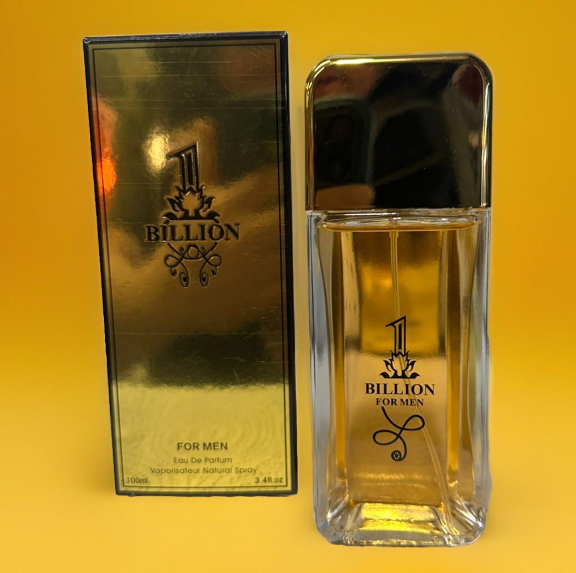 Billion For Men Eau De Parfum Natural Spray 3.4 fl oz 100ml #Men ...