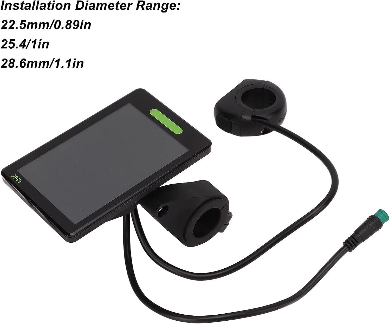 Waterproof LCD Display Panel for Electric Bike | Large Screen Bike ...