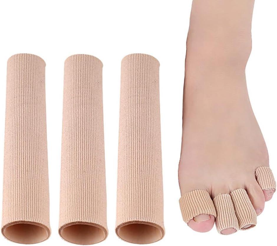 Xingsiyue Cuttable Toe Tubes (10 Pieces) - Silicone Toe Sleeves for ...