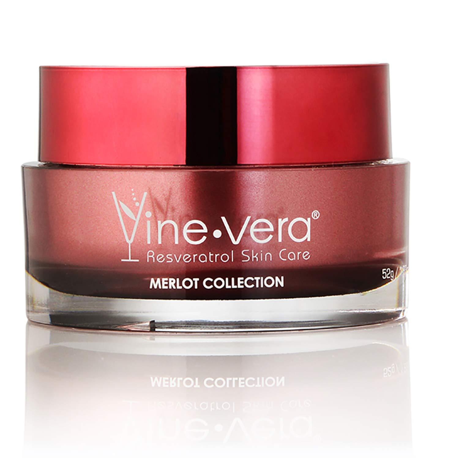 Vine Vera Resveratrol Merlot Moisture Day Cream 1.83 Oz - Anti Aging ...