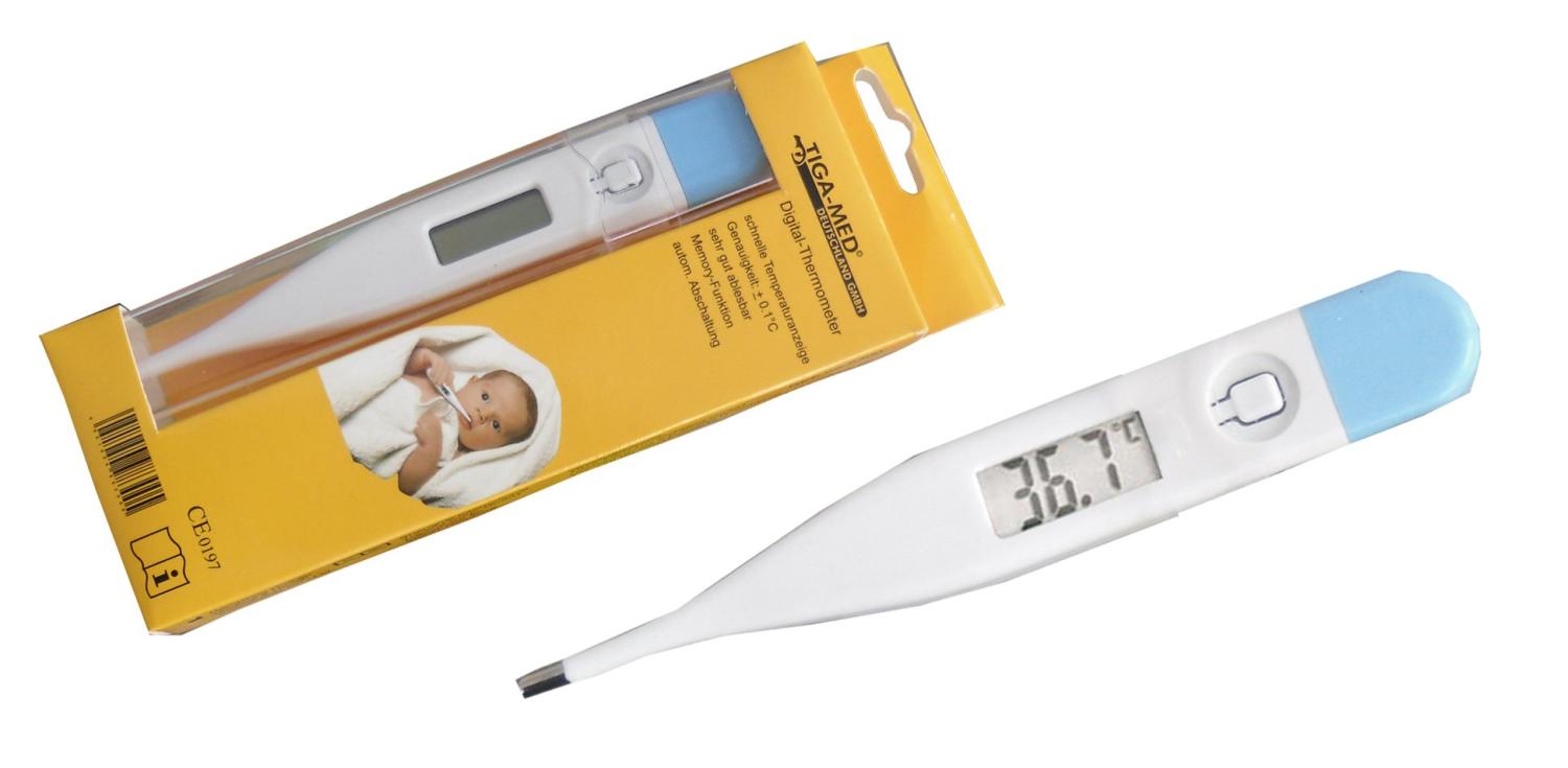 Buy 10x Tiga-Med Standard Digital Thermometer for Fever - Fast Shipping ...