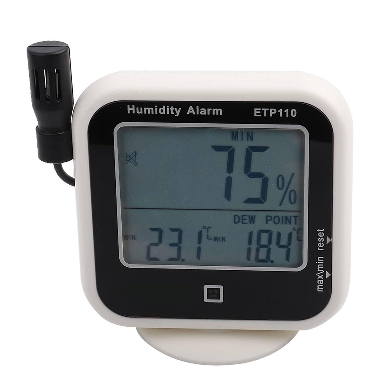 Thermo Hygrometer Dew Point Meter Laboratory Home Indoor Hygrometer ...
