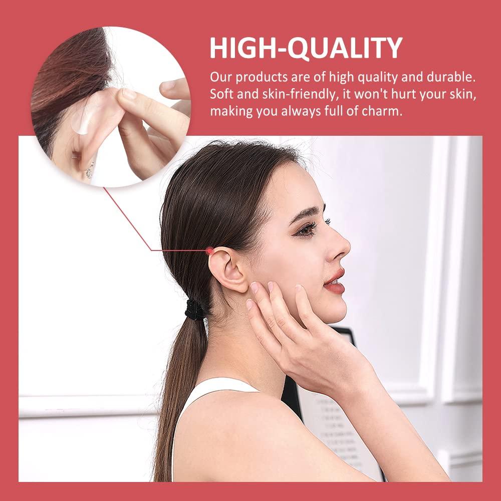 Elf Ear Tapes - Silicone Ear Lobe Support Patches for Concave Ears ...