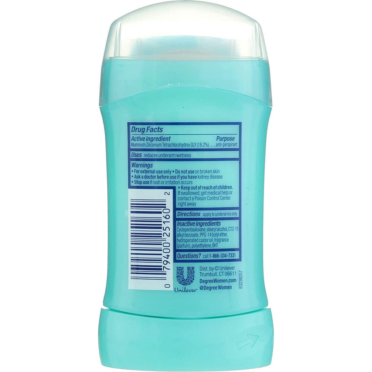 Degree Shower Clean Dry Protection Antiperspirant Deodorant Stick 1.6 ...