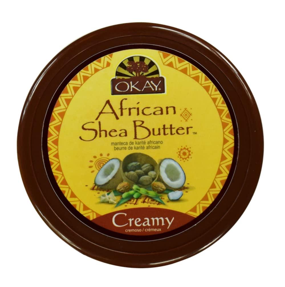 Okay African Shea Butter Creamy Smooth 8oz/227gr - Pure & Natural Shea ...