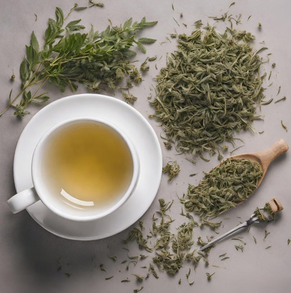 Teahaus Green Fever - Mugwort Cut - Herbal Tea - Artimisia Vulgaris ...