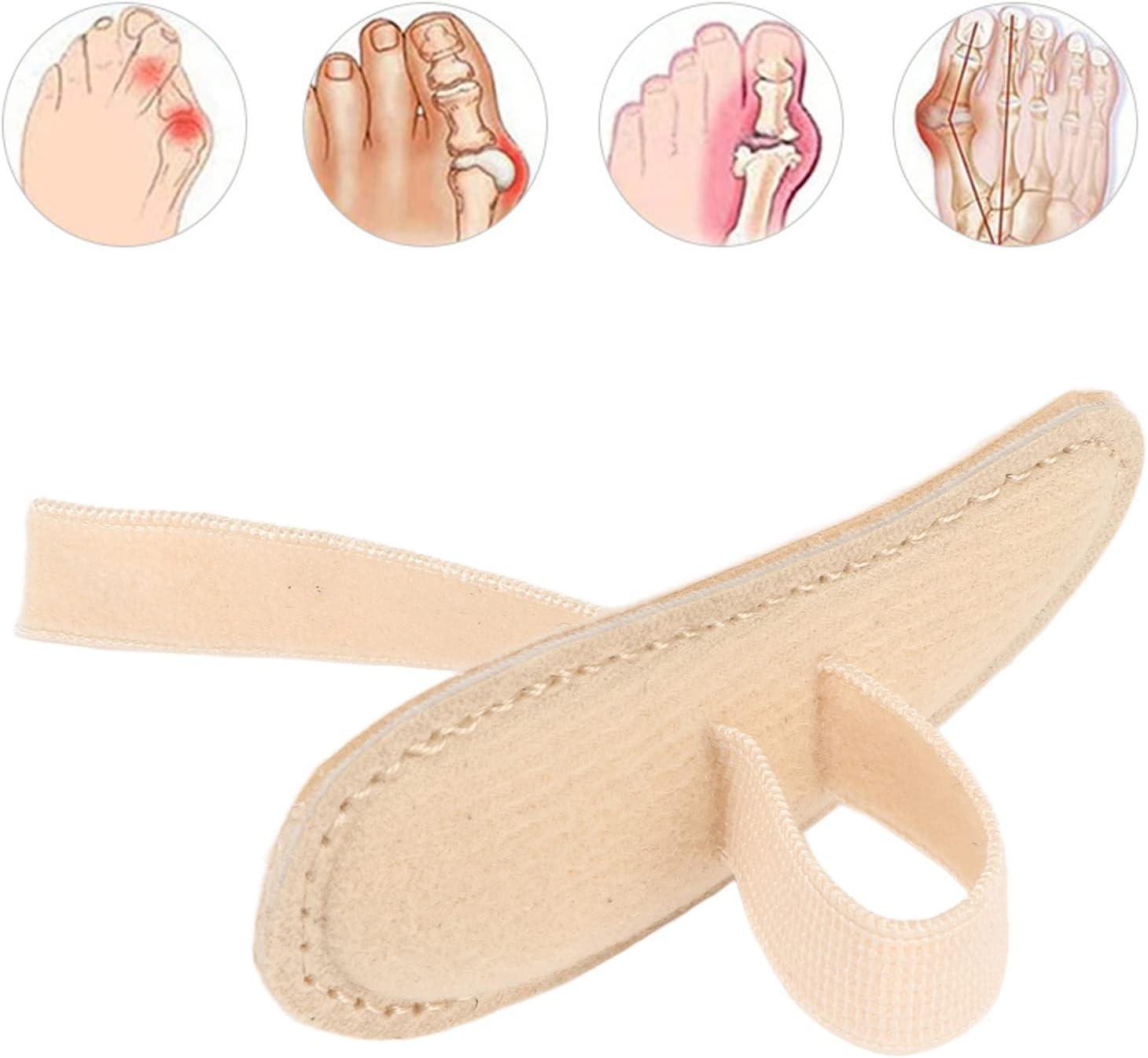 Adjustable Hammer Toe Cushion Pad for Left Foot Correction ...