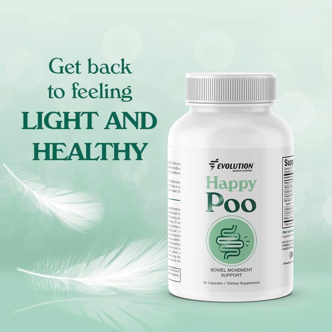 Evolution Advance Happy Poo Colon Cleanser - Probiotic for Gut Health ...