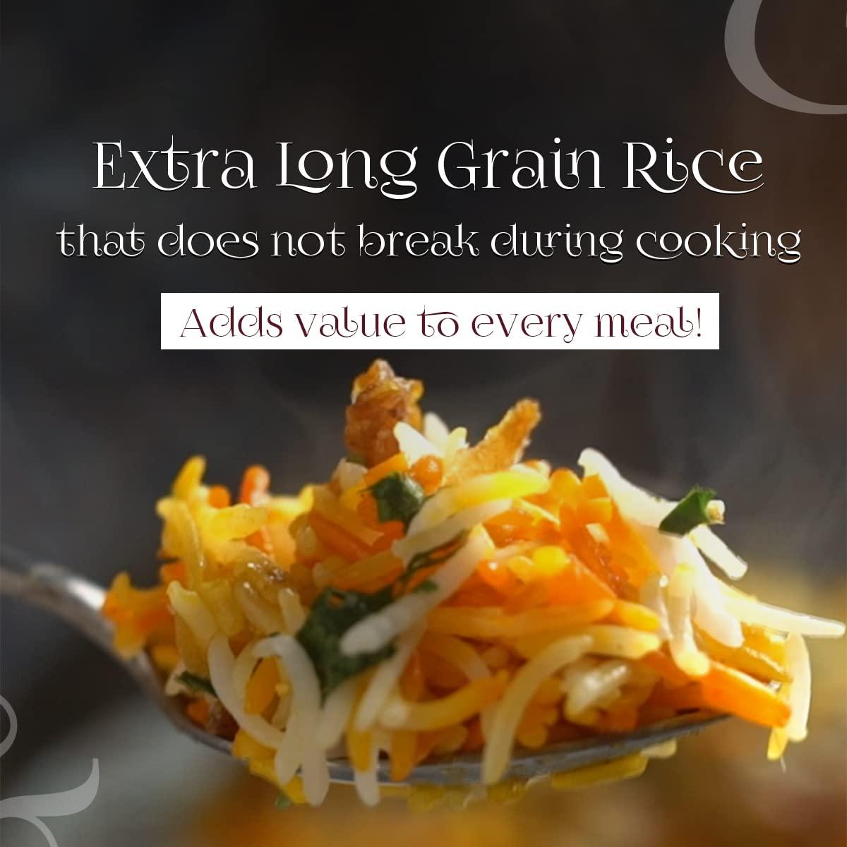 Shahzada Basmati Sela Rice (10 Lbs.) - Extra Long Grain | Sturdy & Non ...