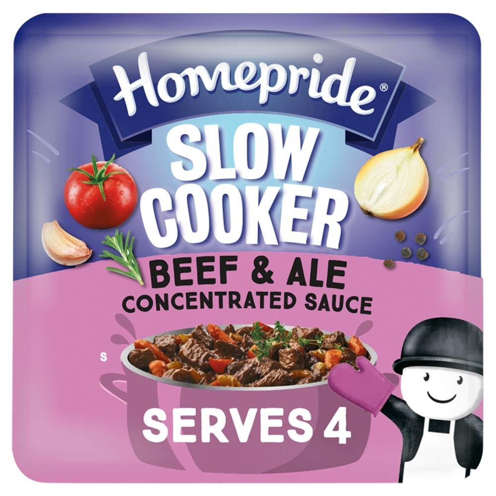 Homepride Slow Cooker Beef & Ale Concentrated Sauce 170g | Buy Now with ...