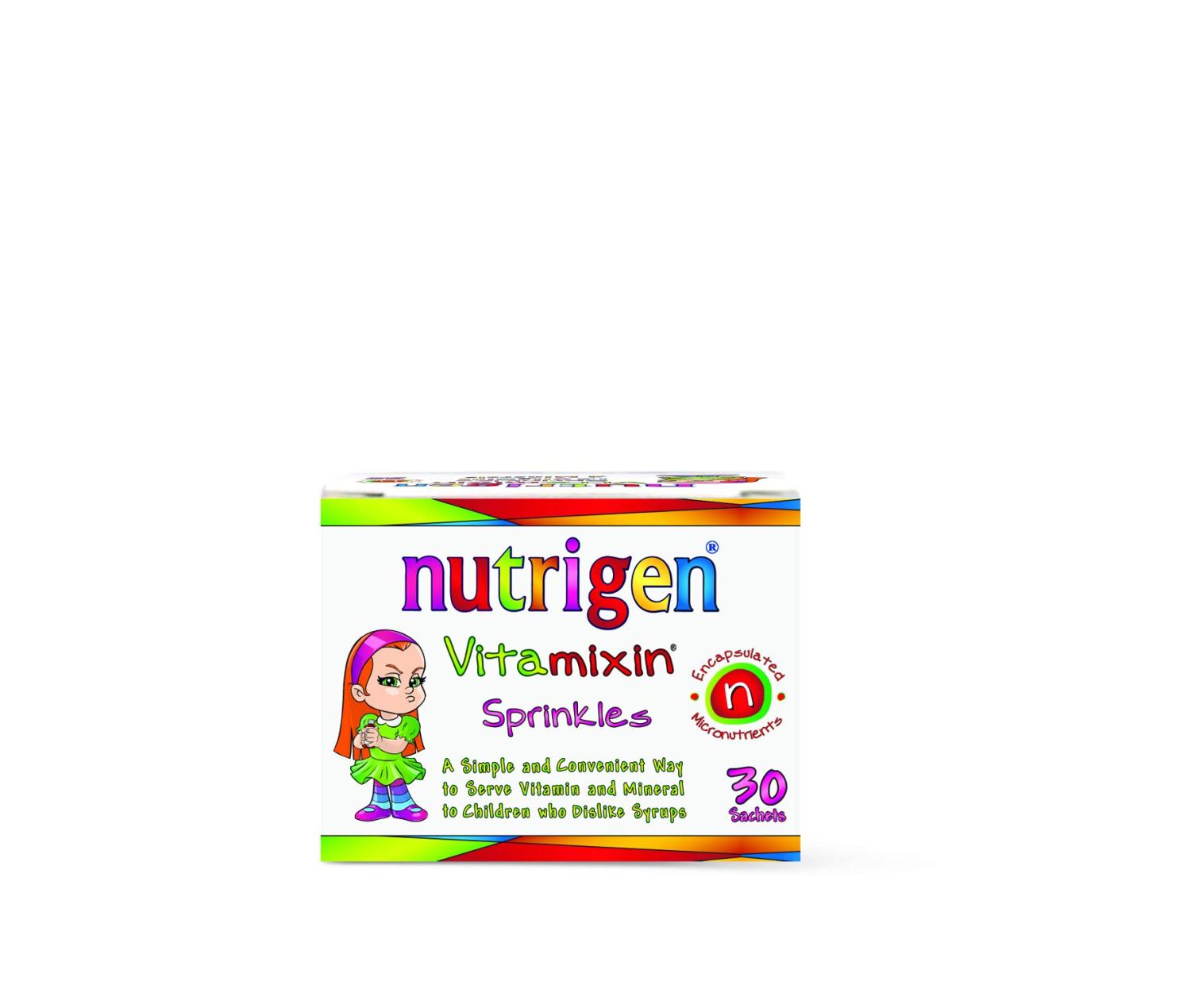Nutrigen Childrens Vitamixin Powder Sachets 30s - Daily Vitamin ...