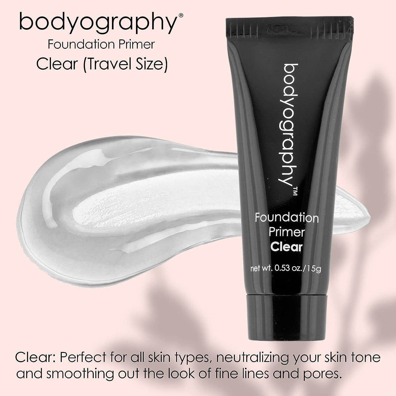 Bodyography Foundation Primer - Clear Travel Size for a Flawless Face ...