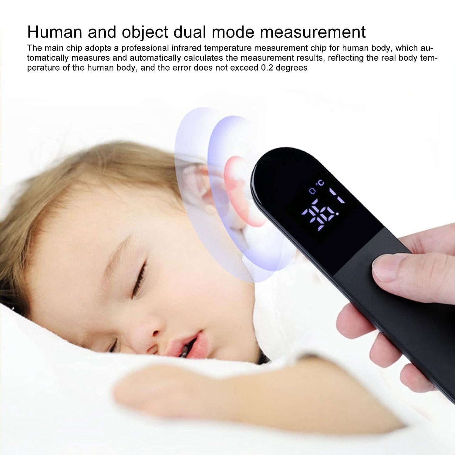 Portable Mini Infrared Forehead Digital Thermometer for Kids & Adults ...