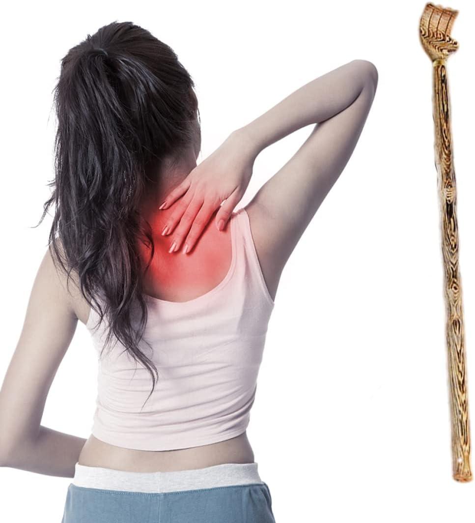 Wooden Back Scratcher - Manual Back Massage Claw Tool for Effortless ...