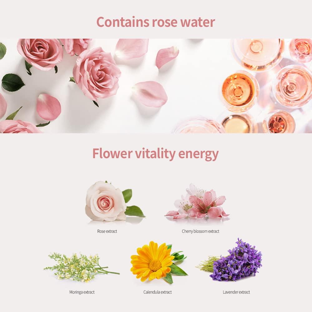 JM Solution Glow Luminous Flower Firming Mask Rose - 10 Sheets | Korean ...