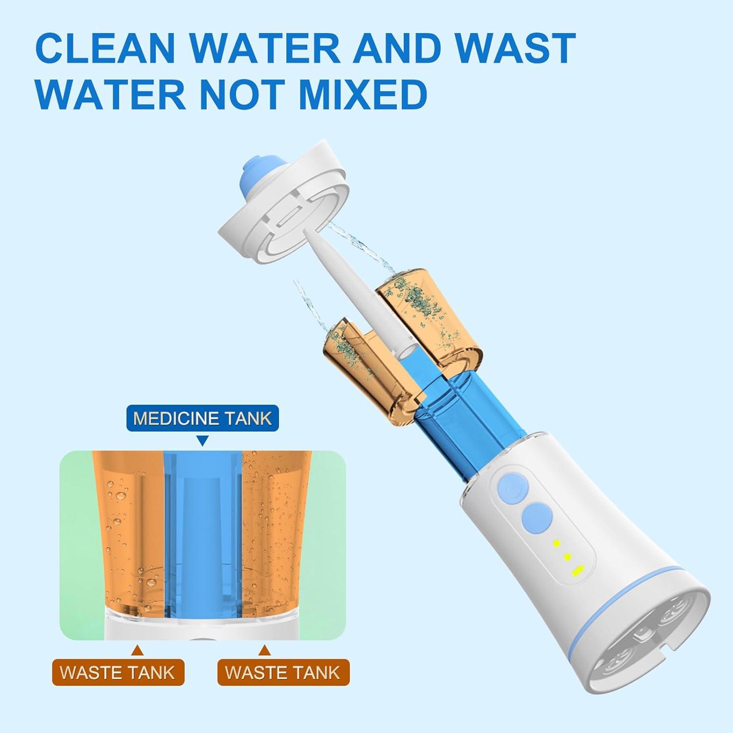 Handheld Nasal Rinse Machine Nose Cleaner Rinsing Device for Adult ...