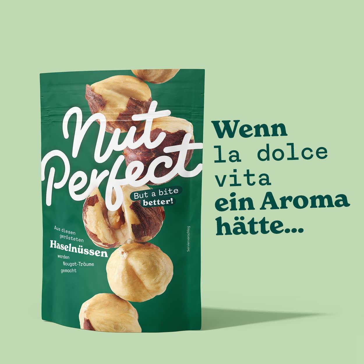 Nut Perfect Hazelnut Kernels - Unsalted Roasted Vegan 100g | Intense ...