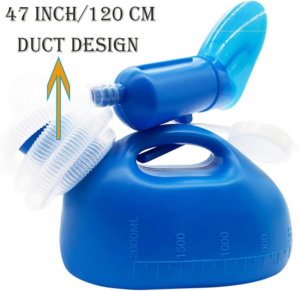 Portable Urinals for Men and Women - 2000ML Capacity - Set of 47 Pee ...