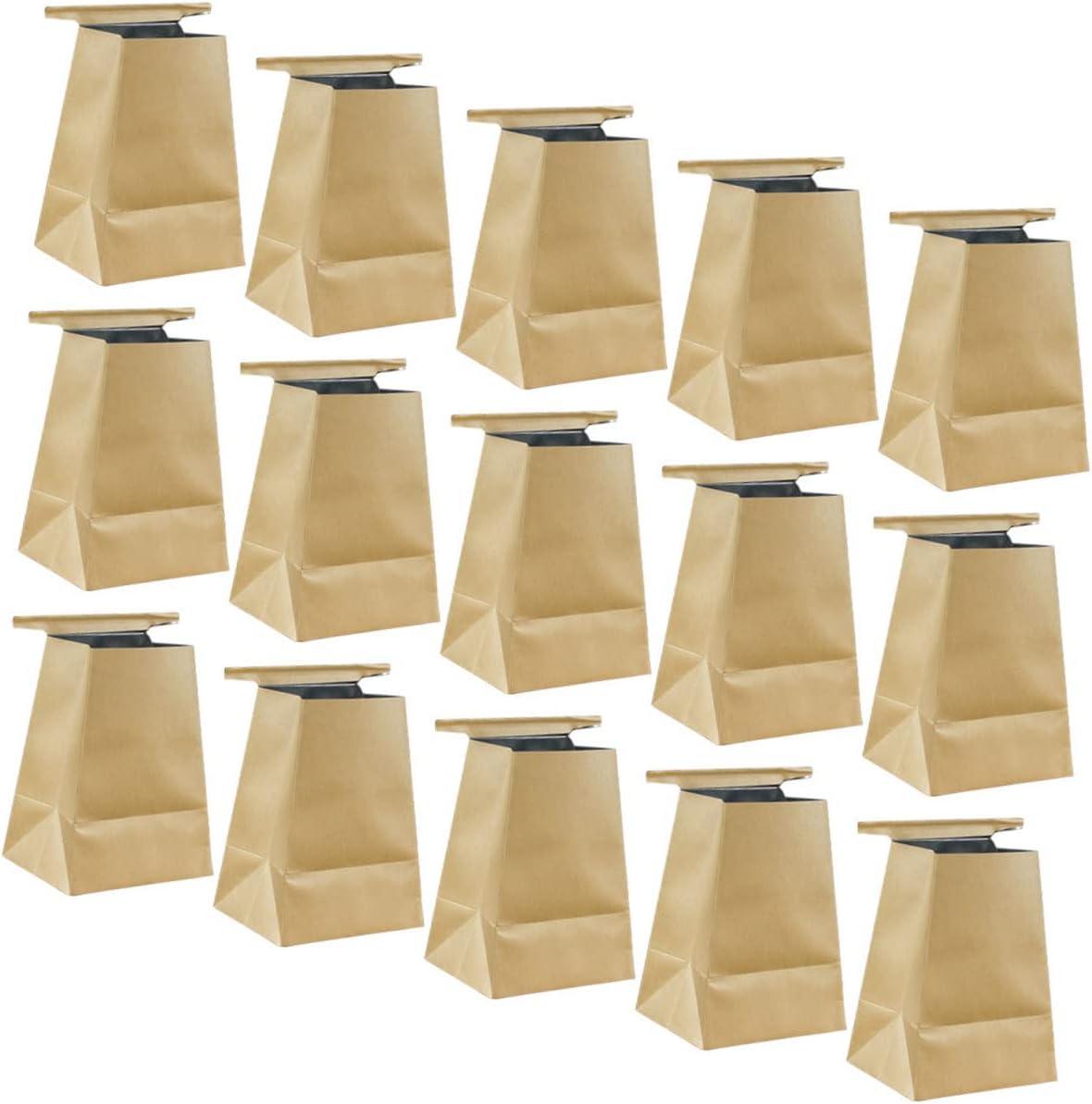 Hemoton 45 Pcs Kraft Paper Car Trash Bags - Disposable Mini Vomit Bags ...