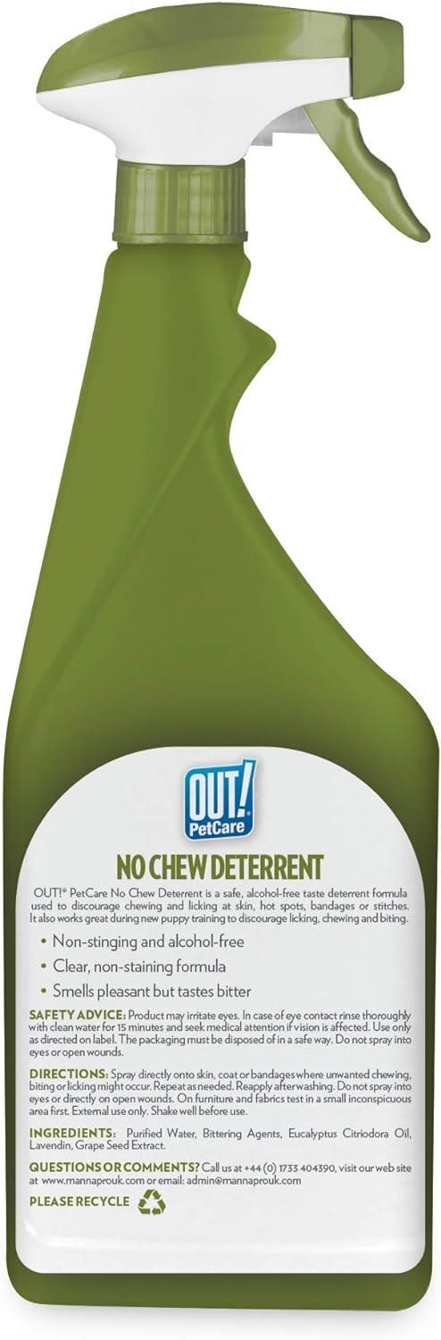 OUT! No Chew Deterrent 500ml - Stop Unwanted Chewing Behavior | Buy Now ...