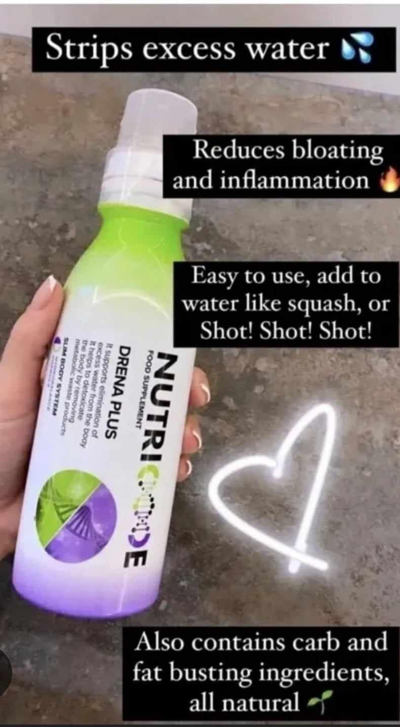 Drena Plus Nutricode Liquid - Natural Detox & Weight Management ...