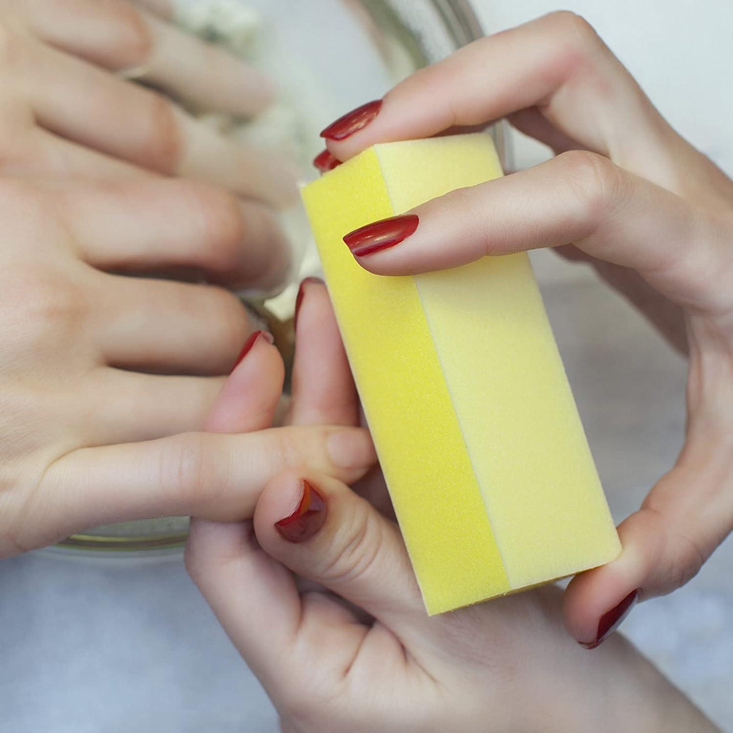 24 Count Nail Files and Buffers Set - 100/180 Grit for Fingernails, 80/ ...