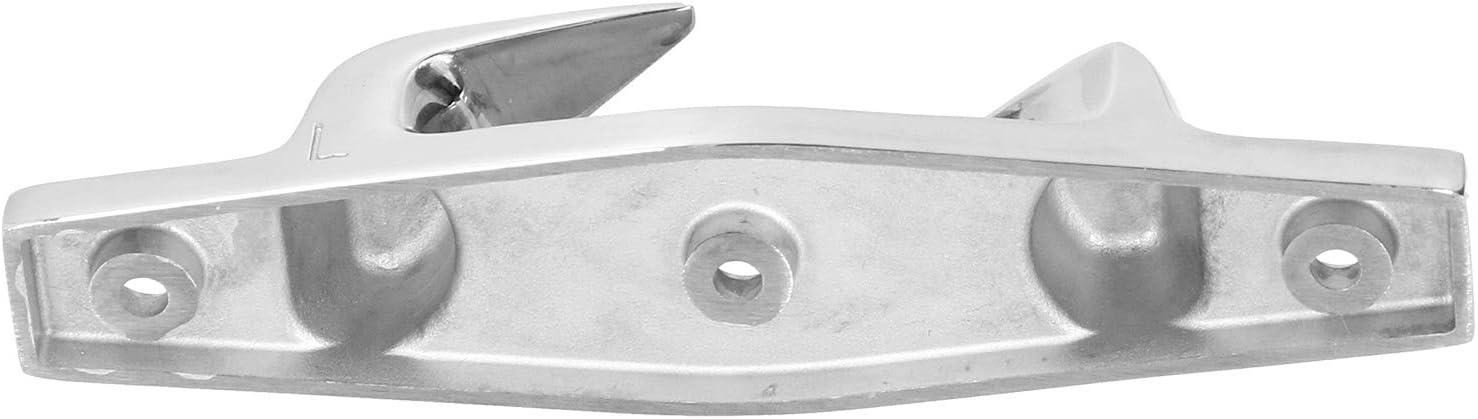 Stainless Steel 6-inch Mooring Cleat Set for Boat Anchoring | Hollow ...
