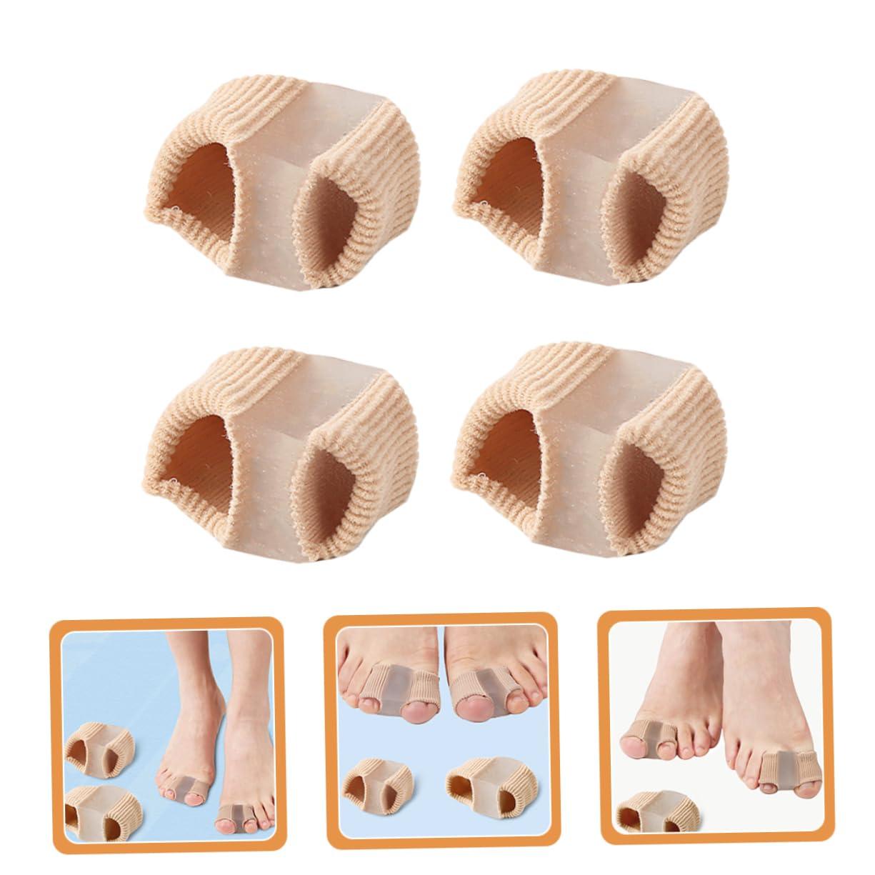 Cabilock Toe Separator Brace Set - Bunion Straightener & Spacer (4pcs ...