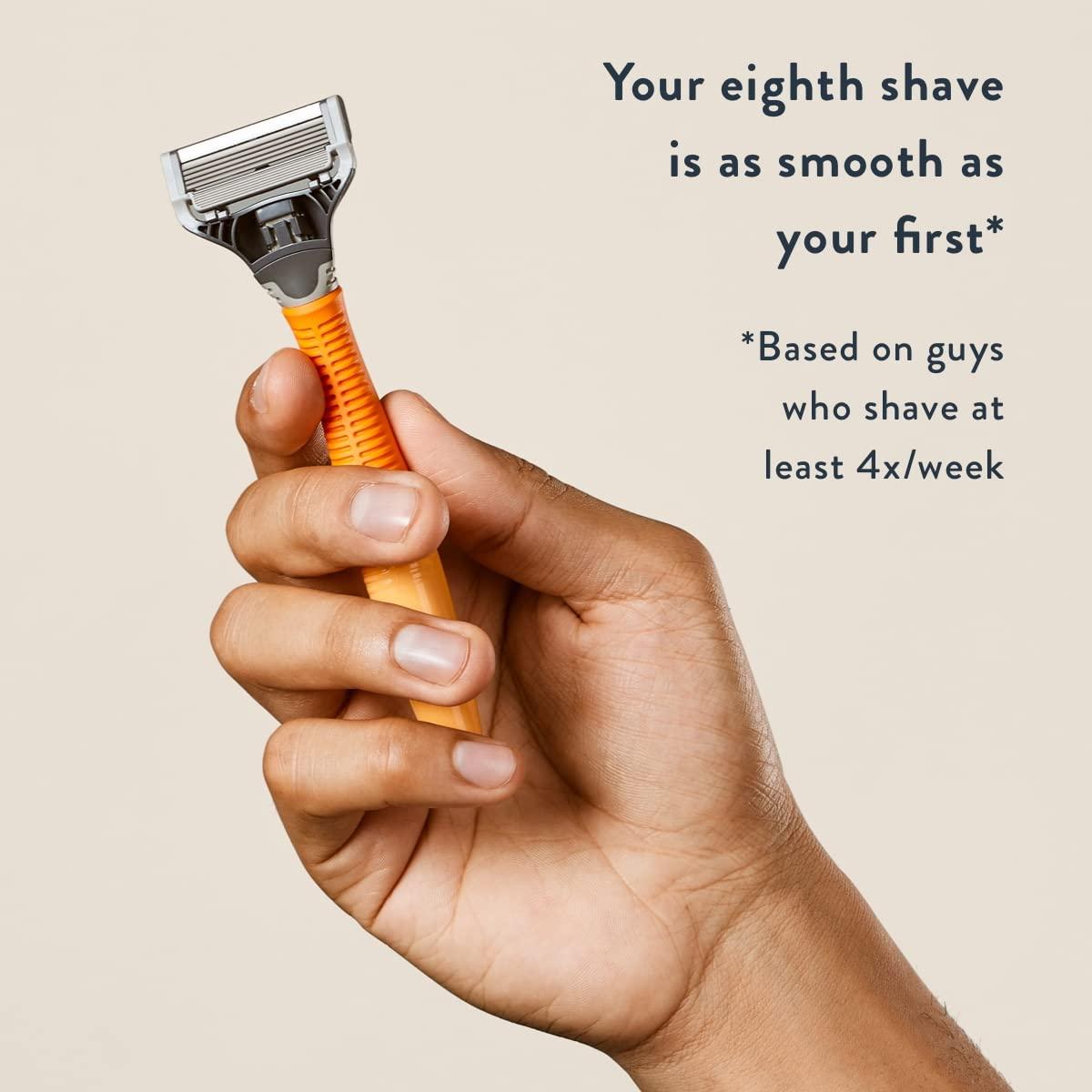 Harry's Razors for Men - Mens Shaving Razor with 3 Refills (Ember ...