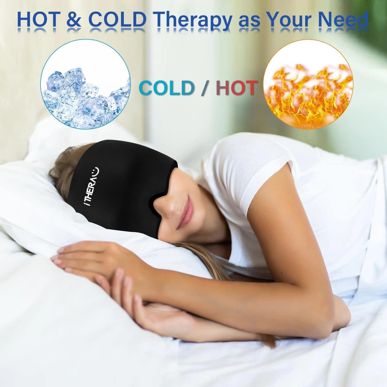 I-THERA-U Headache Relief Cap - Reusable Migraine Relief Cap 360 ...
