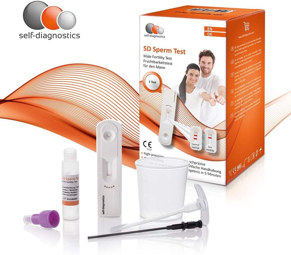 Spermcheck Male Fertility Test - Self-Diagnostics Kit for Sperm ...