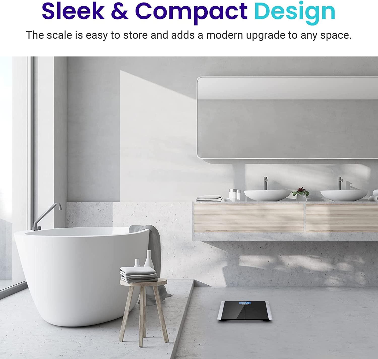 Etekcity Digital Bathroom Scale | Step-On Technology | 400 lb Capacity ...