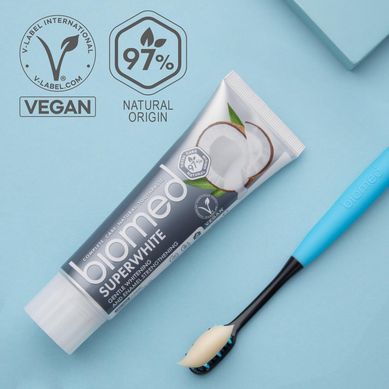 Biomed Superwhite 97% Natural Whitening Toothpaste | Enamel ...