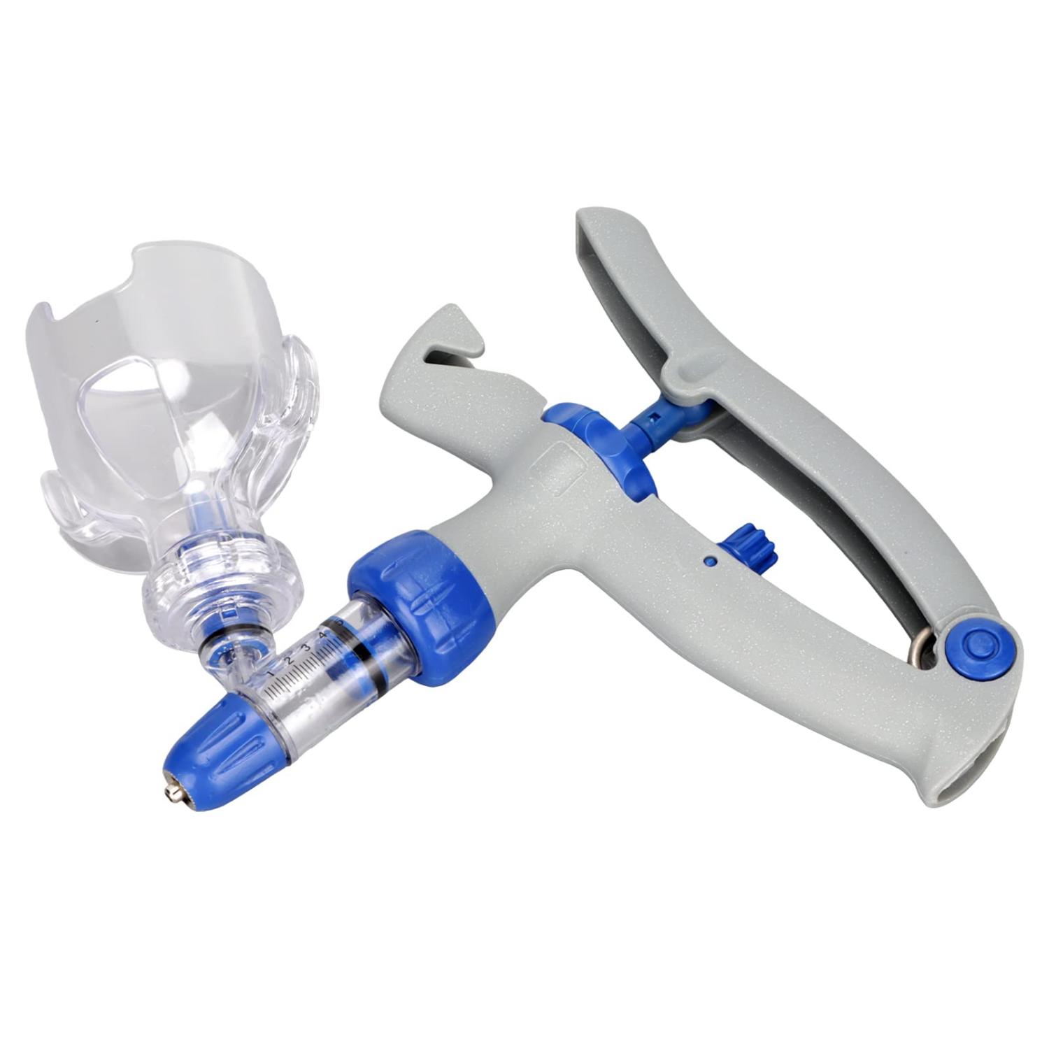Adjustable 5ml Continuous Syringe Animal Injector Gun for Easy ...