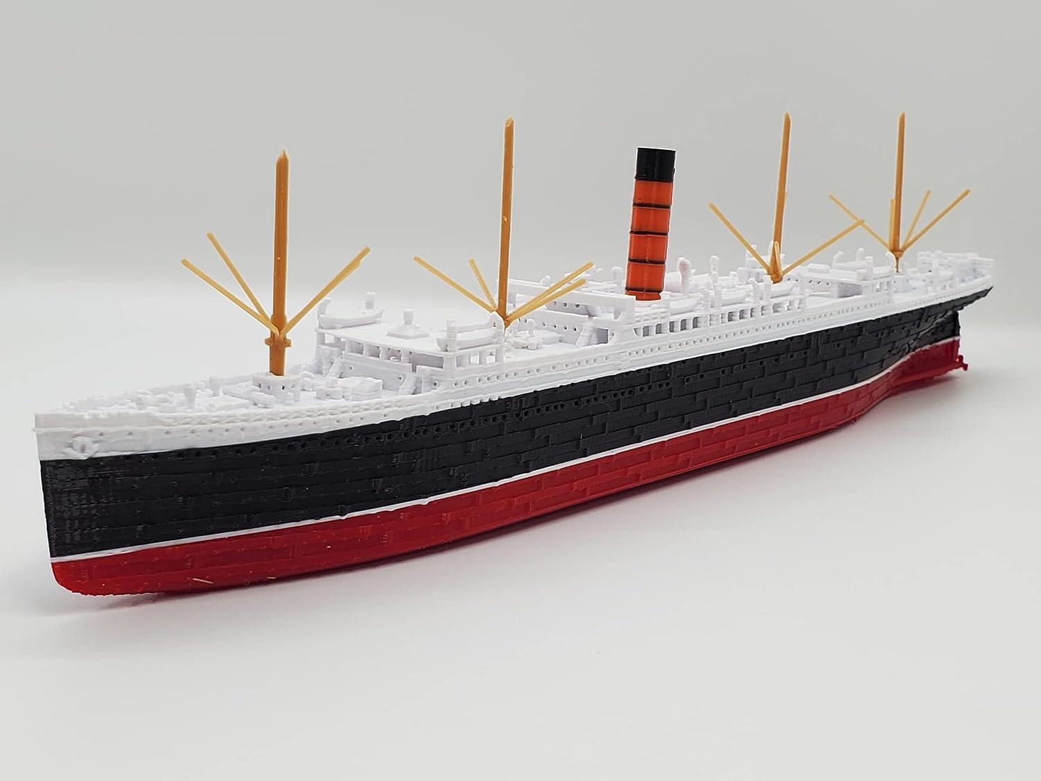 RMS Carpathia Model - Highly Detailed and Historically Accurate Replica ...