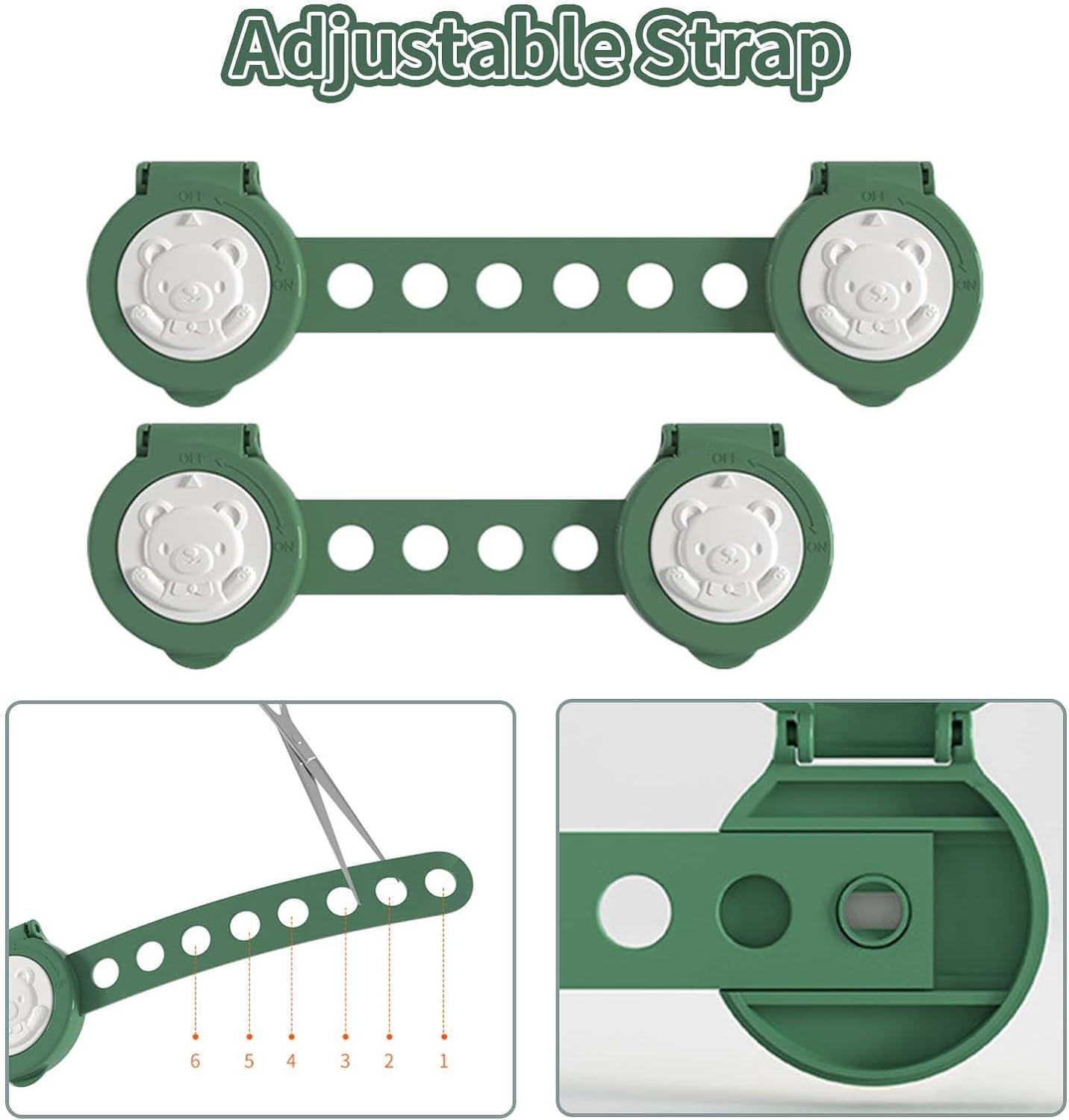 Cupboard Locks for Children Child Safety Cupboard Locks 6PCS Clamshell ...