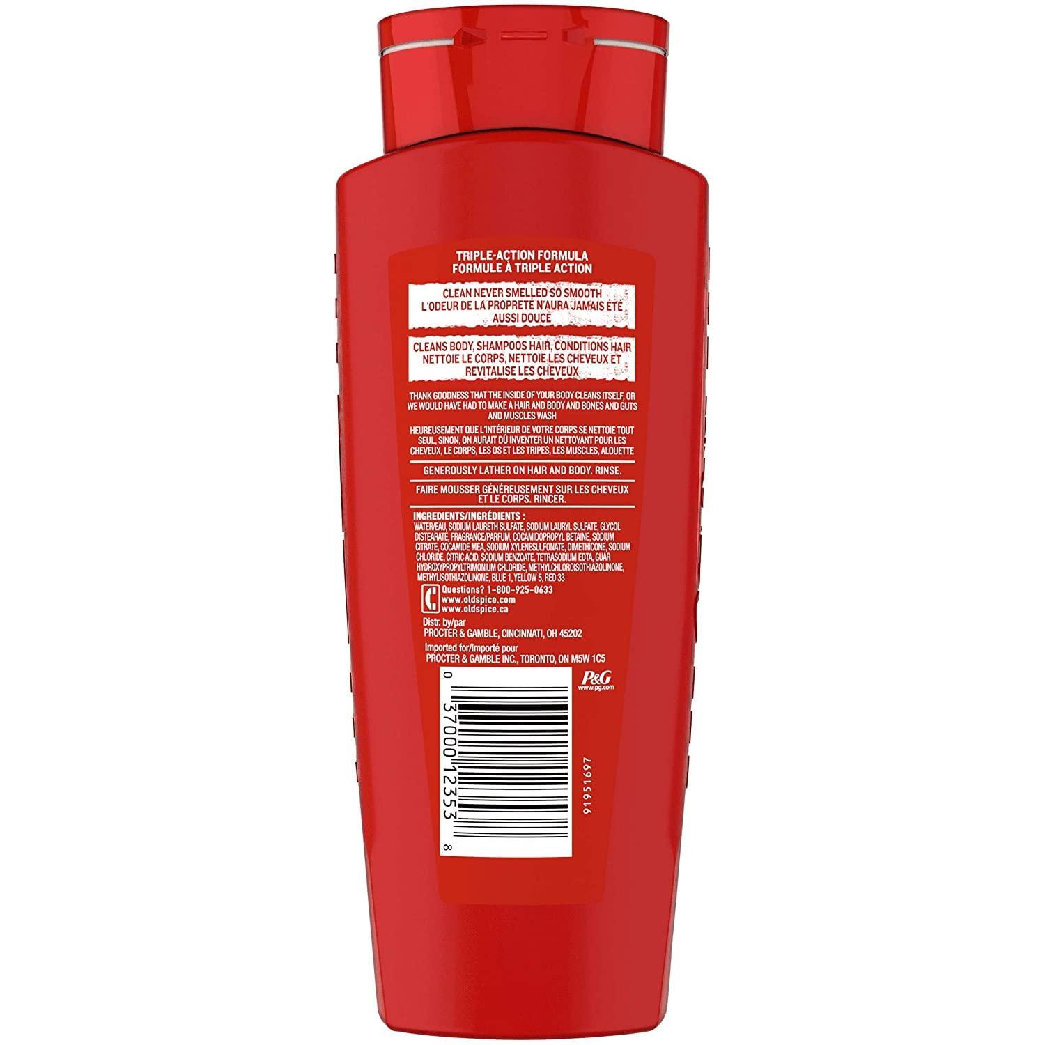 Old Spice High Endurance 3-Pack Conditioning Hair & Body Wash - 18 Fl ...